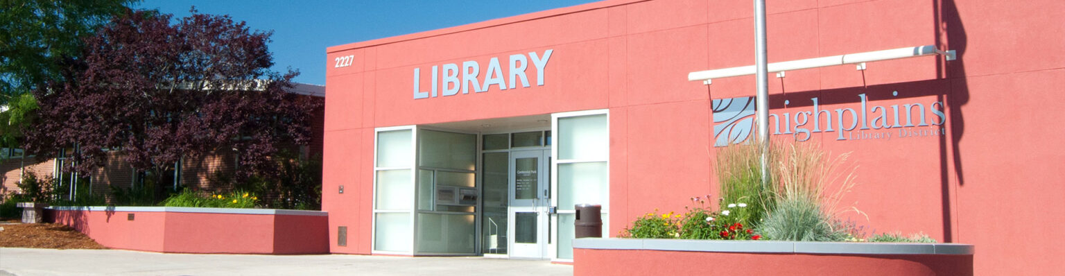 Centennial Park Library – High Plains Library District