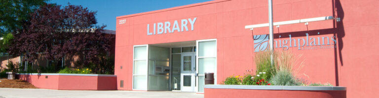 Centennial Park Library – High Plains Library District
